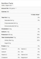 Dried Dates Calories | dried dates fruit nutrition facts